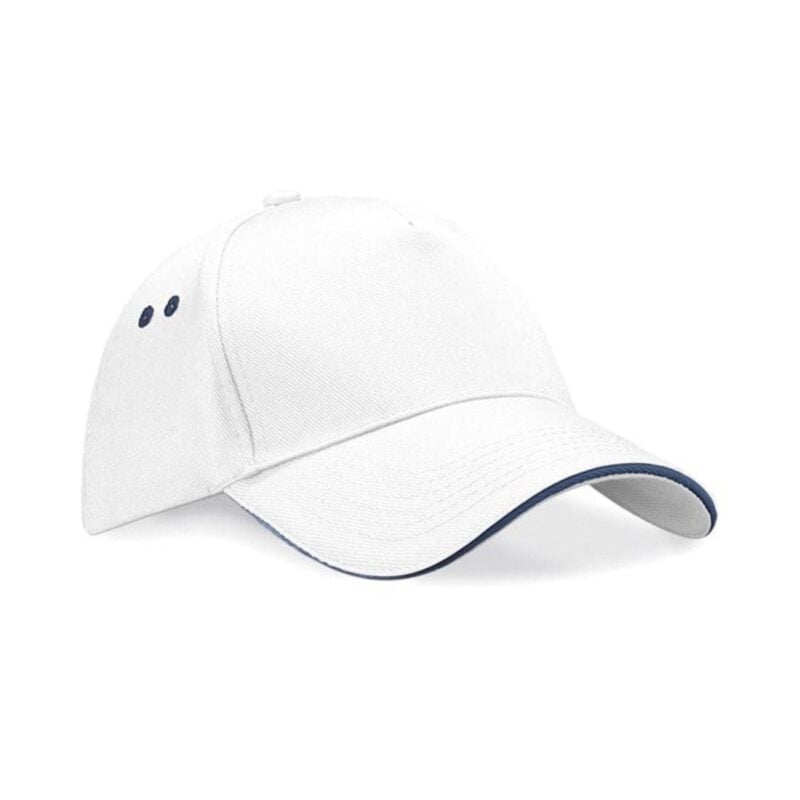 Beechfield Ultimate 5-Panel Cap - Two Tone Sandwich Peak - Essential ...